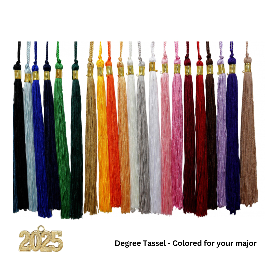 Extra Degree Tassel - Tassel only – Georgia Southern Cap and Gown